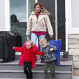 SUNNYFEEL Small Camping Chair, Portable Folding Aluminum Directors Chairs Lightweigh with Cup Hold, Pocket for Beach,Trip,Picnic,Outdoor Sports Events Foldable Camp Lawn Chair with Backpack Straps