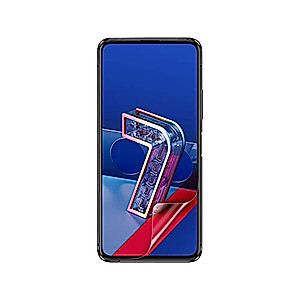 celicious Vivid Flex Invisible Glossy 3D Screen Protector Film Compatible with Asus ZenFone 7 Pro [Pack of 3]