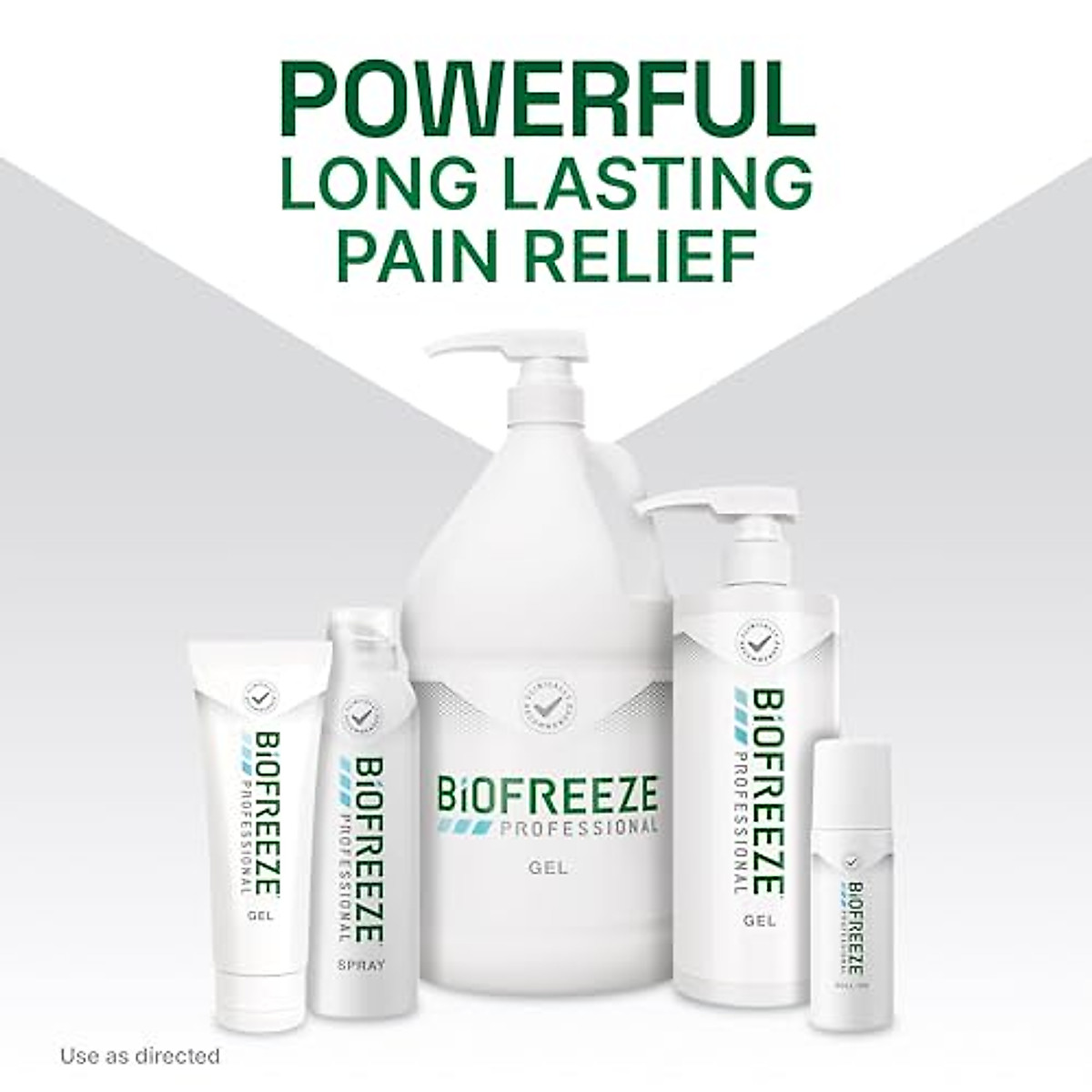 Biofreeze Professional Pain Relief Gel, 4 oz Tube (3-Pack) - Fast, Cooling Relief for Arthritis, Muscle Soreness, Joint, Back, Neck, Knee Pain & More