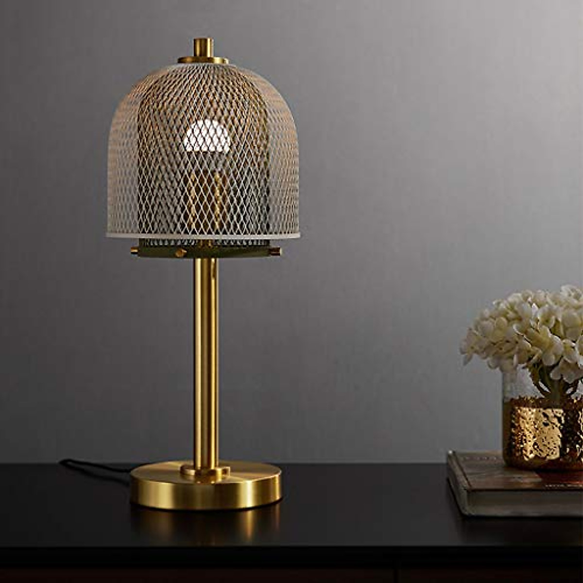 Useful Modern Table Lamp Ins Style Artistic Bedside Desk Lamps E27 Bulb LED Eye-caring for Living Room Office Reading Cafe Bedroom Hotel Desk lamp