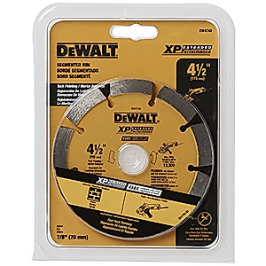 DEWALT Diamond Blade, Tuck Point, 4-1/2-Inch x 1/4-Inch (DW4740)