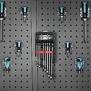 DURATECH Ratcheting Combination Wrench Sets, SAE 5/16" to 3/4" open end wrench set, 8-Piece, 90-Tooth, Chrome Vanadium Steel with Heat Treatment, Sand Blasting and Bright Chrome Plating Box Wrench Set
