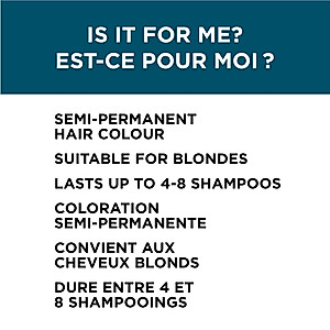 L’Oréal Paris Colorista Semi Permanent Hair Color for Brunettes, Color Depositing Hair Mask Formula, Teal