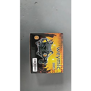 Weymic Black Universal Microphone Shock Mount for Large Diameter Diameter 48-51mm Condenser Microphone Metal Construction