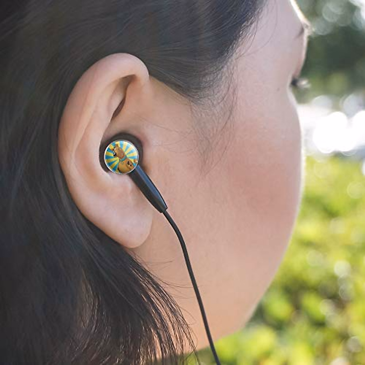 GRAPHICS & MORE Scooby-Doo Character Novelty in-Ear Earbud Headphones