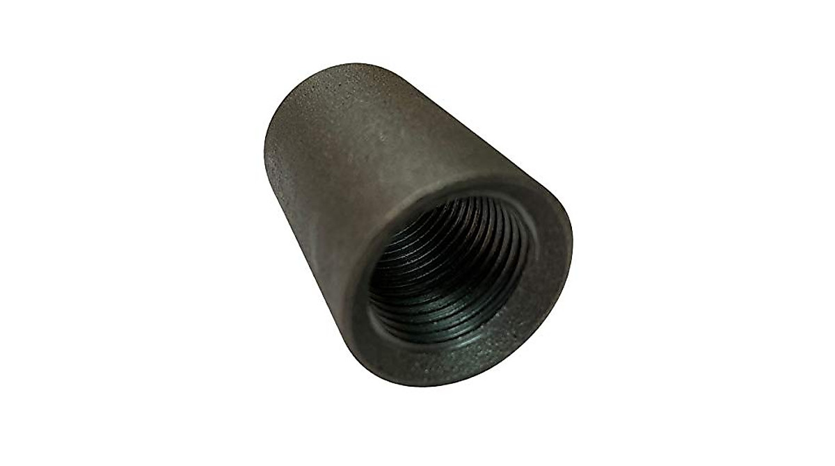 BBQ Thermometer Pipe Coupling 1/2" Steel Weld-On Fitting