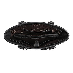 Montana West Leather Tote Bag Western Style Shoulder Bag Handbag and Purse for Women ABZ-G016WBK