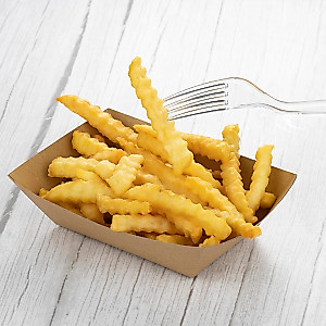 200 Count Clear Disposable Plastic Forks, Heavy Weight Disposable Forks Plastic Utensils for Parties, Picnics, Big Event, Daily Use