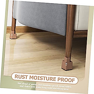 Homoyoyo 2pcs Heightened Table Mat Cabinet Lift Heavy Duty Desk Heavy Duty Table Legs Platform Bed Mixer Lift for Cabinet Desk Risers Couch Riser Furniture Riser Risers for Bed Frame Velvet