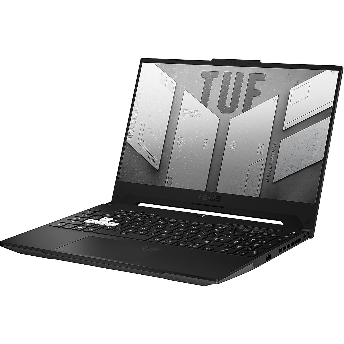 ASUS TUF Dash F15 Gaming Laptop 2022 15.6” 144Hz FHD Display 12th Intel i7-12650H 10-Core 16GB DDR5 1TB SSD NVIDIA GeForce RTX 3070 8GB GDDR6 WiFi 6 Thunderbolt Backlit KB RJ45 Win 10 Pro w/ONT USB