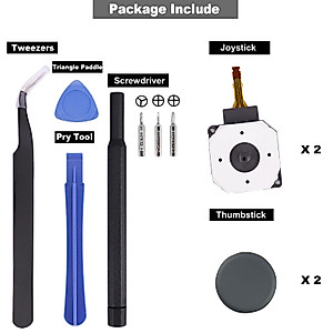 IKPEK 3D Analog Joystick Button Module Stick w/Thumbstick Circle Pad Cover Cap Replacement for Nintendo New 2DSXL New 3DSXL New 3DS