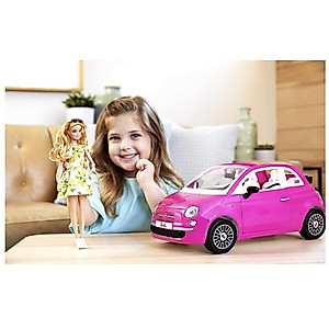Barbie Fiat 500 Doll and Vehicle