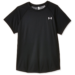 Under Armour Men's Speed Stride Short-Sleeve T-Shirt , Black (001)/Reflective , Small