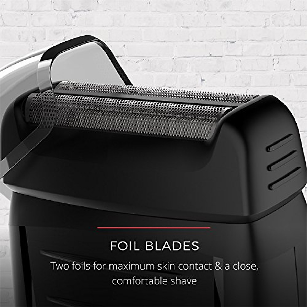 Remington Weekender Men’s Travel Foil Shaving Kit, Black, TLF200