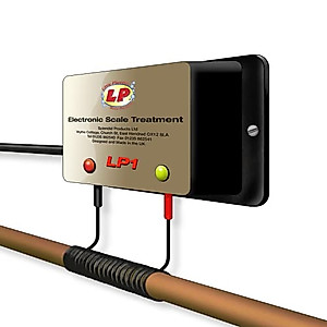 Water Softener System by Little Plumber - Whole House Descaler - No Salt Water Softener - Electronic Water Descaler - Compact, Easy to Use, One Year Guarantee