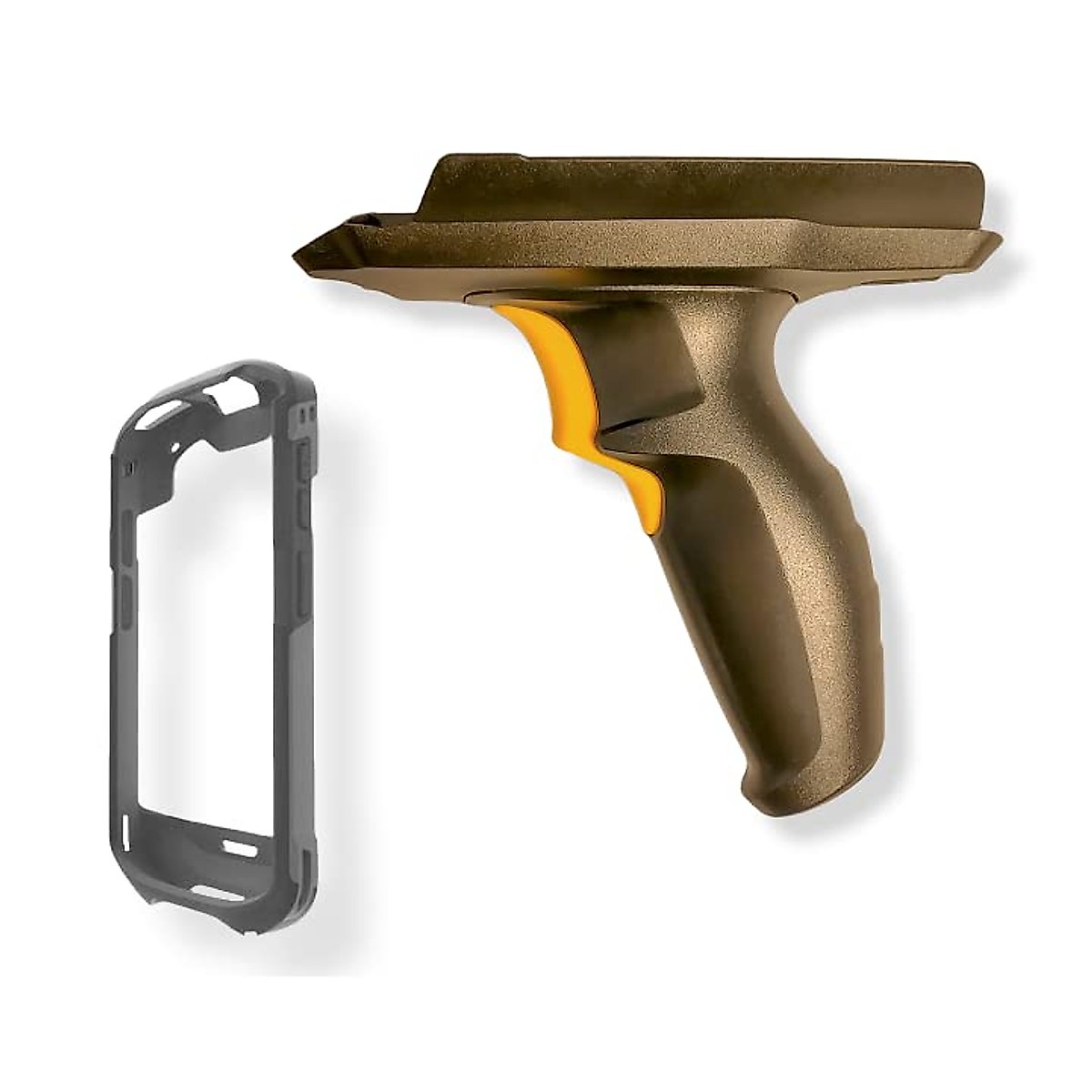 Trigger Handle and Rugged Boot Compatible with Zebra TC51, TC52, TC56, TC57 Android Barcode Scanners | Alternative to TRG-TC51-SNP1-01 and SG-TC5X-EXONHS-01 (Renewed)