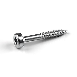Kreg SPS-F1-500 Zinc Pocket Screws, 1-Inch, #6 Fine Thread, Pan Head (500 Count)