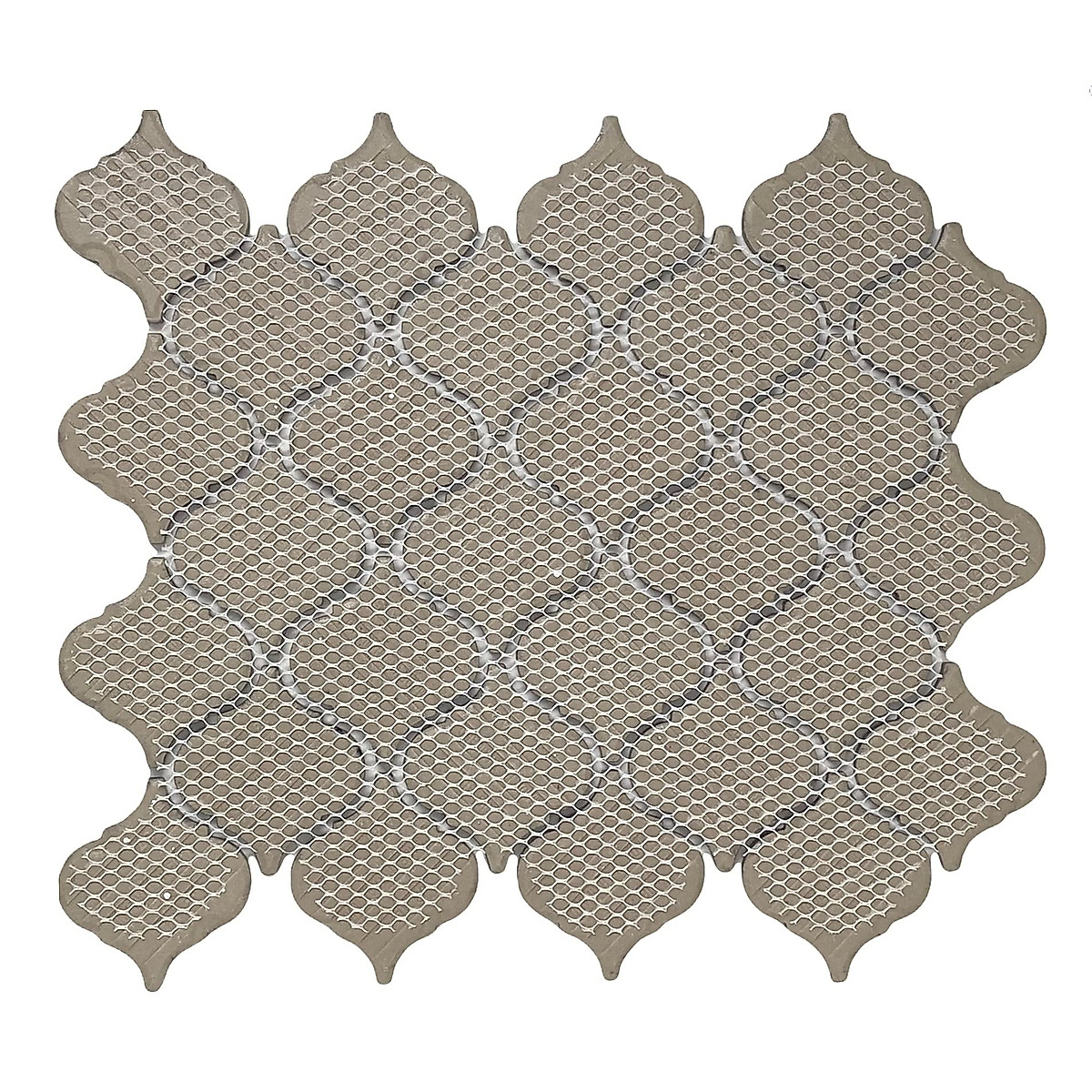 Tenedos Premium Cobalt Blue 2 Inch Lantern Glossy Porcelain Mosaic Tile Backsplash for Kitchen, Bathroom Shower, Pool Tiles (20 Sheets)