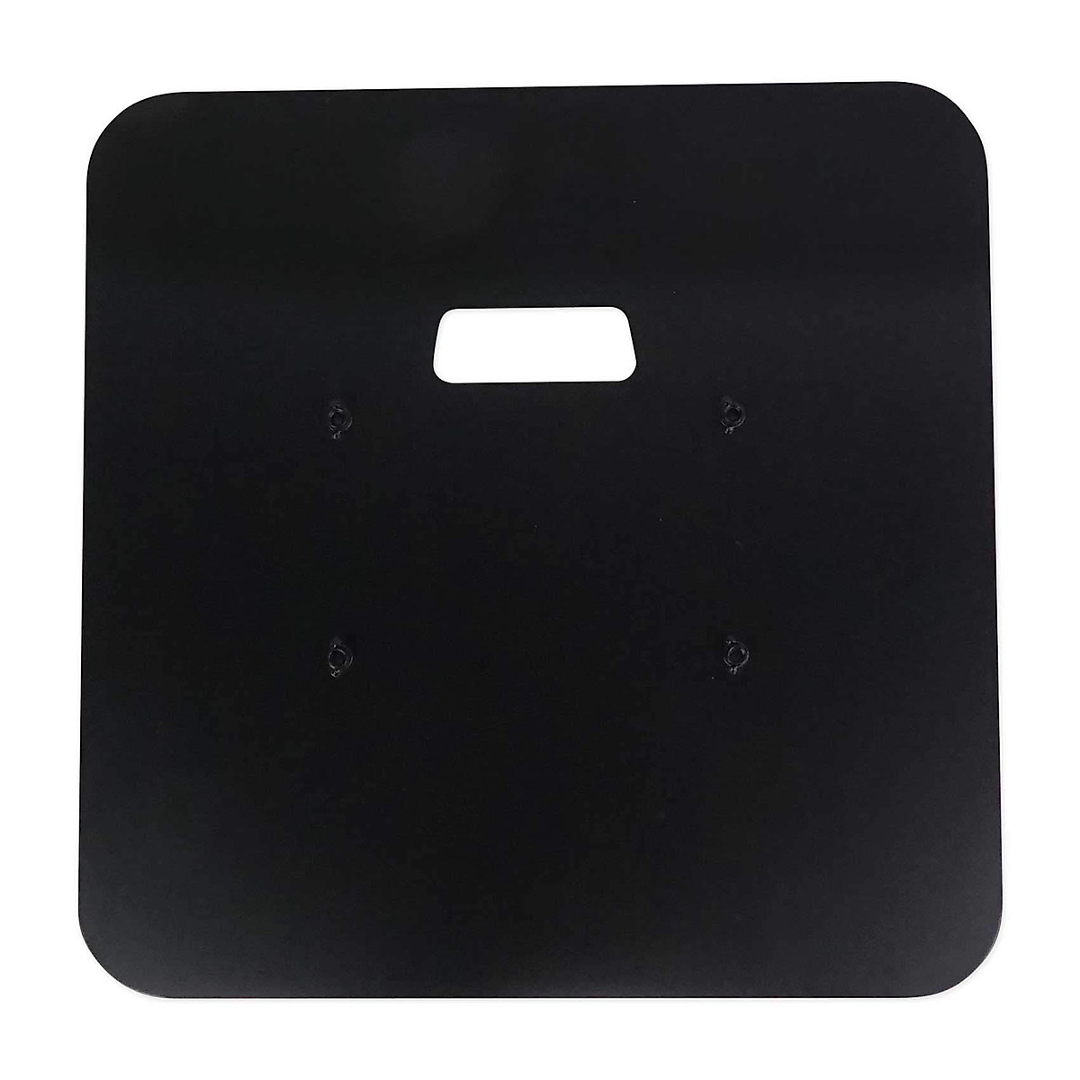 Rockville Top+Bottom Black Totem Plates to Make RTP32W/RTP82W Stands