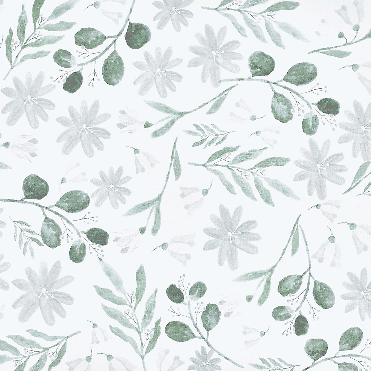 LXCREAT 17.71in x 118in Boho Peel and Stick Wallpaper and Green Leaf Contact Paper for Bathroom Decoration