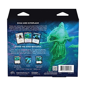 Magic The Gathering Kaldheim Commander Deck – Phantom Premonition | 100 Card Ready-to-Play Deck | Blue-White