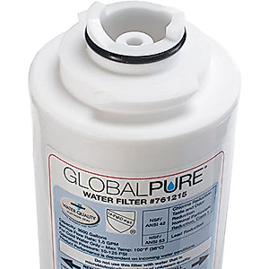 Global Industrial Global Pure Replacement Water Filter 761215, Compatible with Elkay Water Fountain Filters 51300C