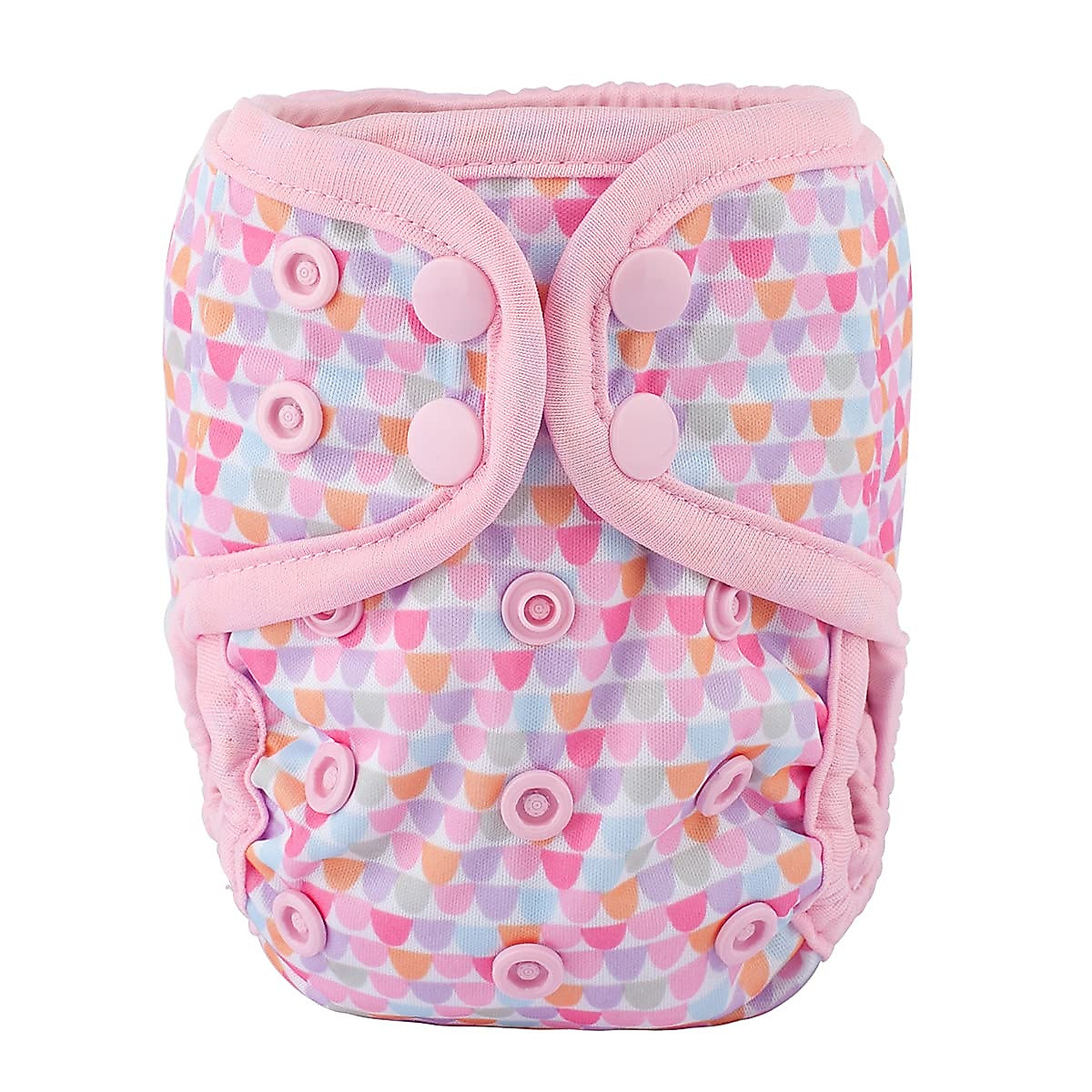 Sigzagor Newborn Baby Diaper Nappy Cover 8lbs-10lbs (Hot Air Balloon)
