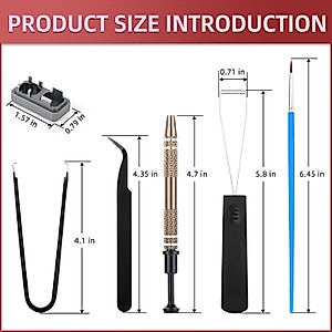 RUNJRX Keyboard Lube Kit GPL 205G0 0.53oz/15g for Mechanical Keyboard Lube, Switch Opener for MX Kailh Gateron Switch,Keyboard Tools with Keycap Puller