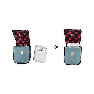 Nicole Lee 3 Piece Lanyard Set, Card Holder, Lipstick Case Holder, Airpods Case Cover for Apple Airpods, Protective Travel Accessories for Women (Success in New York)