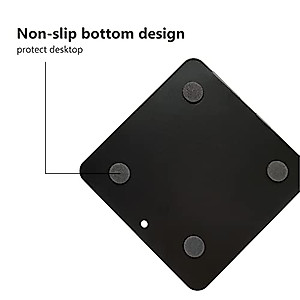 Book Ends, 4 Pieces Bookends for Shelves, Metal Book Ends Supports for Bookrack Desk,Books, Unique Appearance Design,Heavy Duty