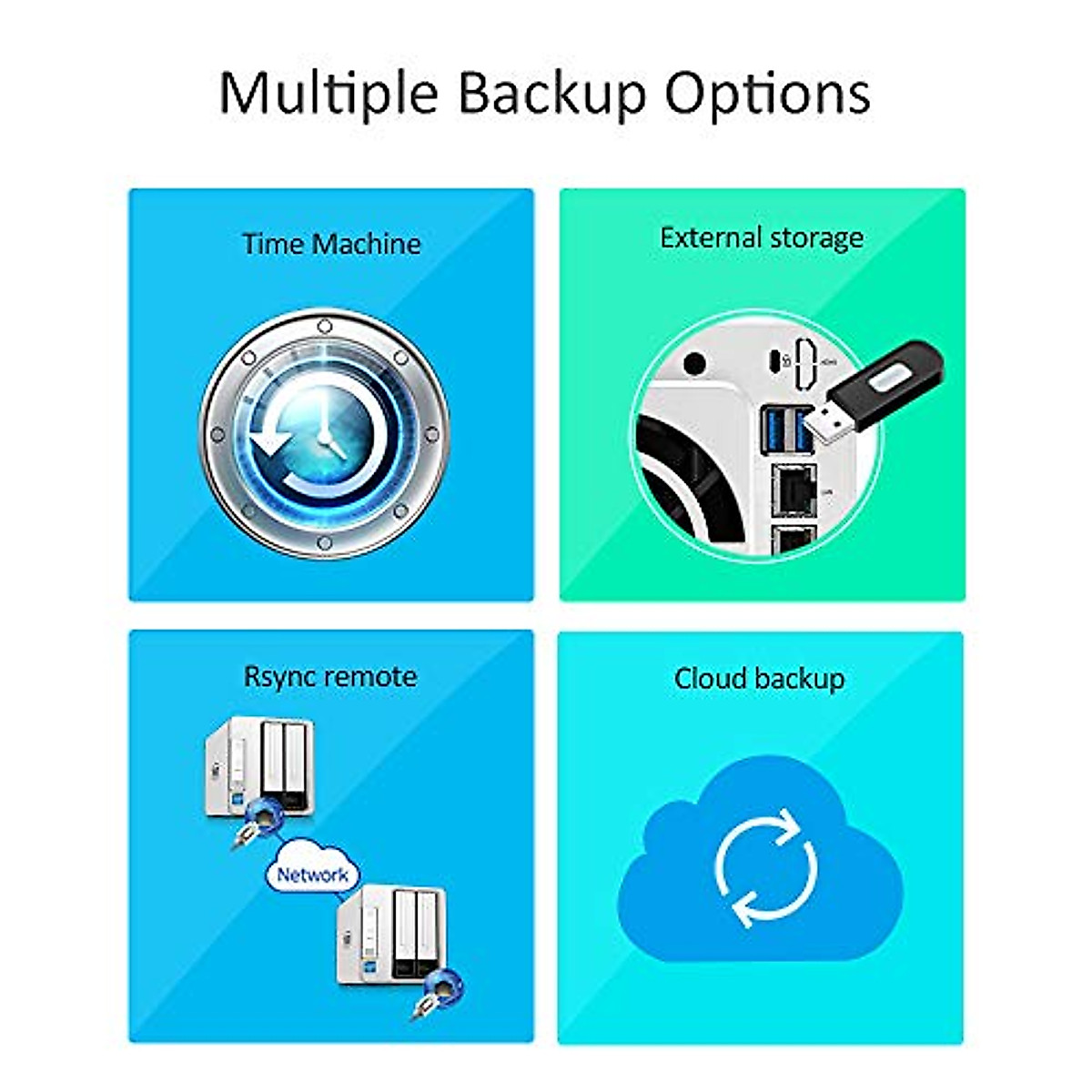 TERRAMASTER F2-221 NAS Storage 2Bay - Apollo J3355 Dual Core 2.0GHz 2GB Memory Plex Media Server Network Attached Storage, Diskless