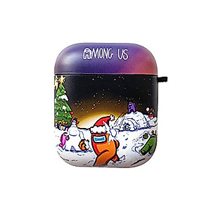 Video Game Airpods Charging Case Cover Cute Cartoon Airpods Case Silicone AirPod Cover with Keychain Cute Earbud Case Airpods for Kids Teens Girls Boys. (Video Game 1)