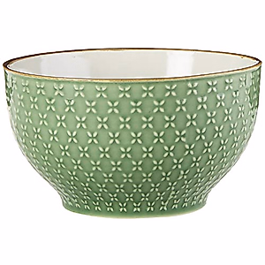 Pfaltzgraff French Lace Dinnerware Set, 16 Piece, Green
