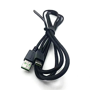 LZYDD USB Data Charging Cable for Razer BlackWidow V3 Pro/Deathstalker V2 Pro/Wolverine V2 Chroma Wired Gaming Pro Controller and Others Like Ducky One 2 Mini Keyboard