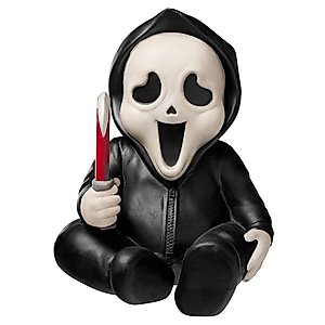 Spirit Halloween 14-Inch Ghost Face ® Horror Baby Static Prop | Officially Licensed | Horror Décor | Indoor Décor
