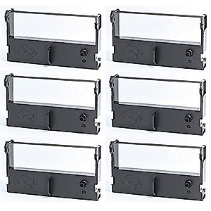 SuppliesMAX Compatible Replacement for Citizen CD-S500/S501/503 Black/Red P.O.S. Printer Ribbons (6/PK) (IR-31RB)