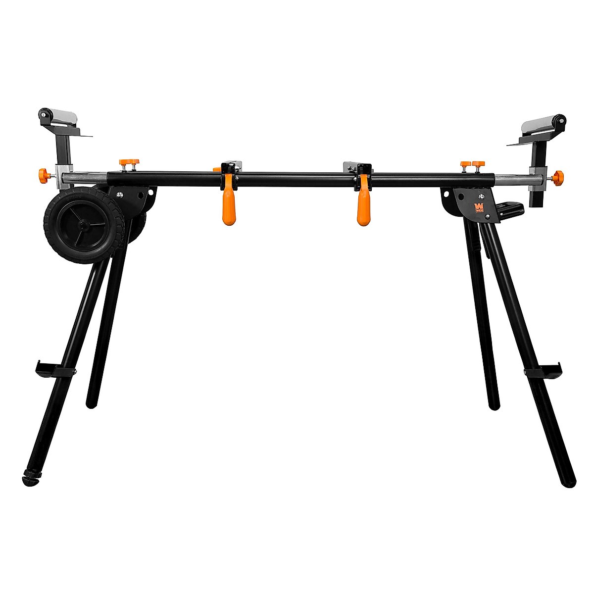 WEN Miter Saw Stand, Collapsible and Rolling with 3 Onboard Outlets (MSA330)