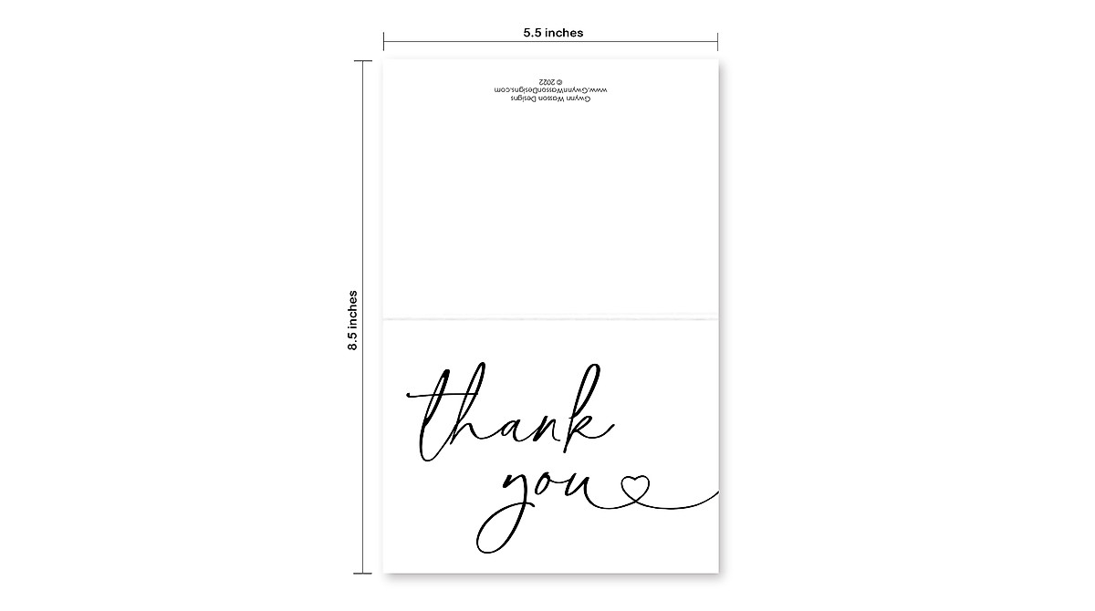 50 Everyday Thank You Cards for All Occasions