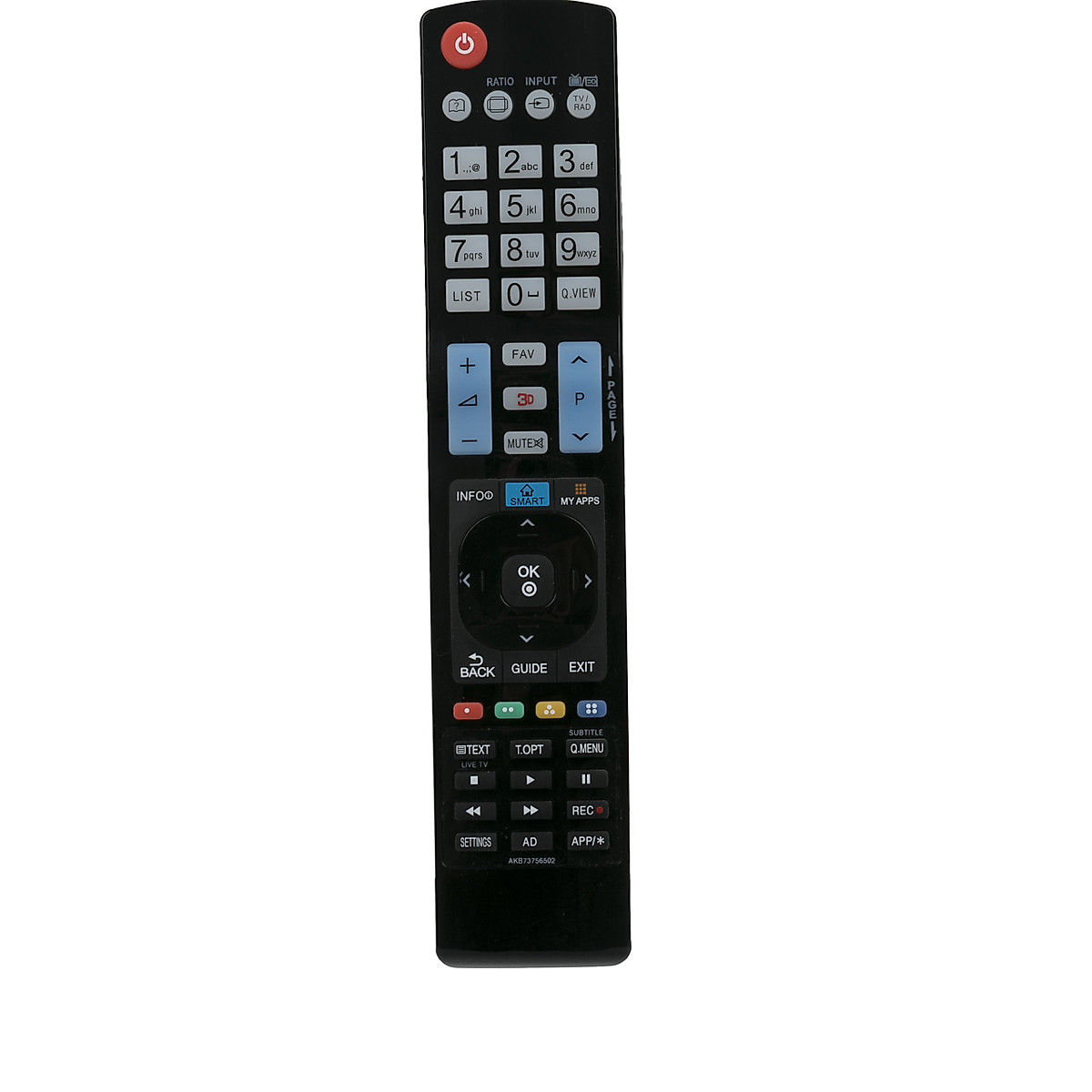 AKB73756502 Substitute for AKB73756567 AKB73756542 Replace Remote Control for LG LED TV32LA620V 42LA620S