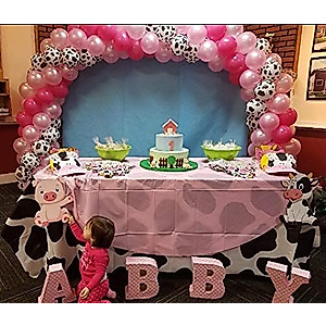 Oojami 6 Pack of Cow Print Tablecover 54"x108"