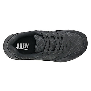 Drew Women's Chippy Casual Shoe, Black Combo, 9.5 X-Wide (2E)