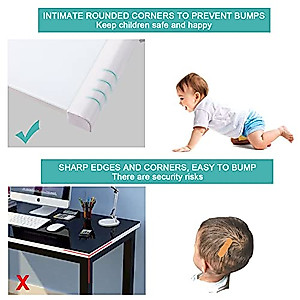 NA Glass Computer Desk with Metal Frame, Home Office Desks Computer Table Modern Simple Office Study Gaming Work Writing Desk Table for Home Office, White (X-Shape-55.1inch)