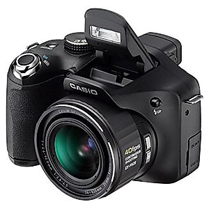 Casio Exilim EX-FH20 9.1 MP Digital Camera with 20x Optical Zoom and 3-Inch LCD (Black)