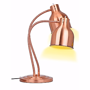 YMJOINMX Food Warmer Lamp Heat Lamp with Bulbs for Food Heating Lamp Commercial Food Buffet Warmer Lamp Restaurant Food Service