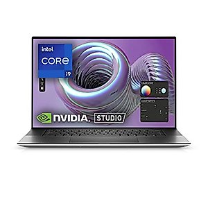 Dell XPS 17 9710, 17 inch UHD+ Touchscreen Laptop - Intel Core i9-11900H, 32GB DDR4 RAM, 1TB SSD, NVIDIA GeForce RTX 3060 6GB GDDR6, Windows 11 Pro - Platinum Silver with Pro Support
