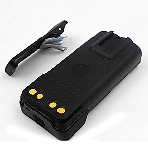 elxjar (2-Pack) 7.4V 2600mAh PMNN4409AR Replacement Two-Way Radio Battery for Motorola XPR7350 XPR7580 XPR7550 XPR3300 APX4000 APX1000 XPR3300 XPR3500 XPR7550 XPR7580 XPR7350 DP4400 PMNN4448