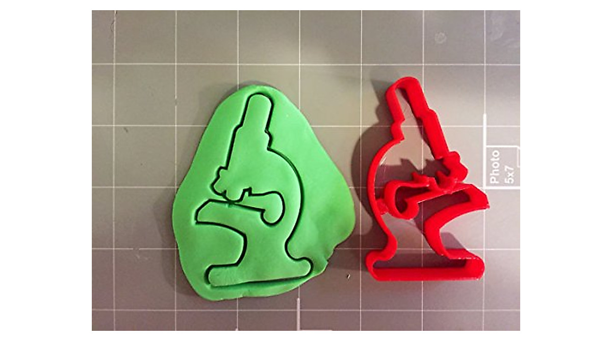 Microscope Cookie Cutter - Fun Baking Shapes
