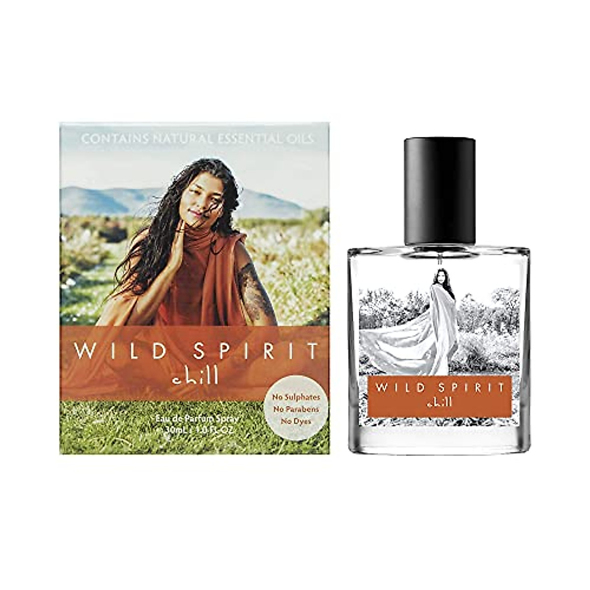 Wild Spirit Chill Eau De Parfum Spray | Sweet, Creamy Cruelty-Free Perfume for Women, 1 fl oz/30mL