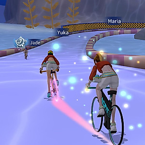 Jacfit Jbike Exercise Bike Sensor, Free Multiplayer Online Indoor Cycling Workout.