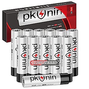 Ocvrszsw AAA Batteries 12 Pack 1.5V AAA Alkaline Battery High-Performance Triple A Batteries for Flashlight Toys Remote Control Clocks, 10-Year Shelf Life LR03 Batteries